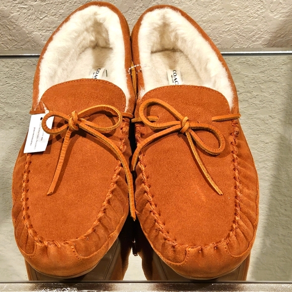 Coach | Shoes | Coach Cozy Faux Fur Lined Mossicans | Poshmark